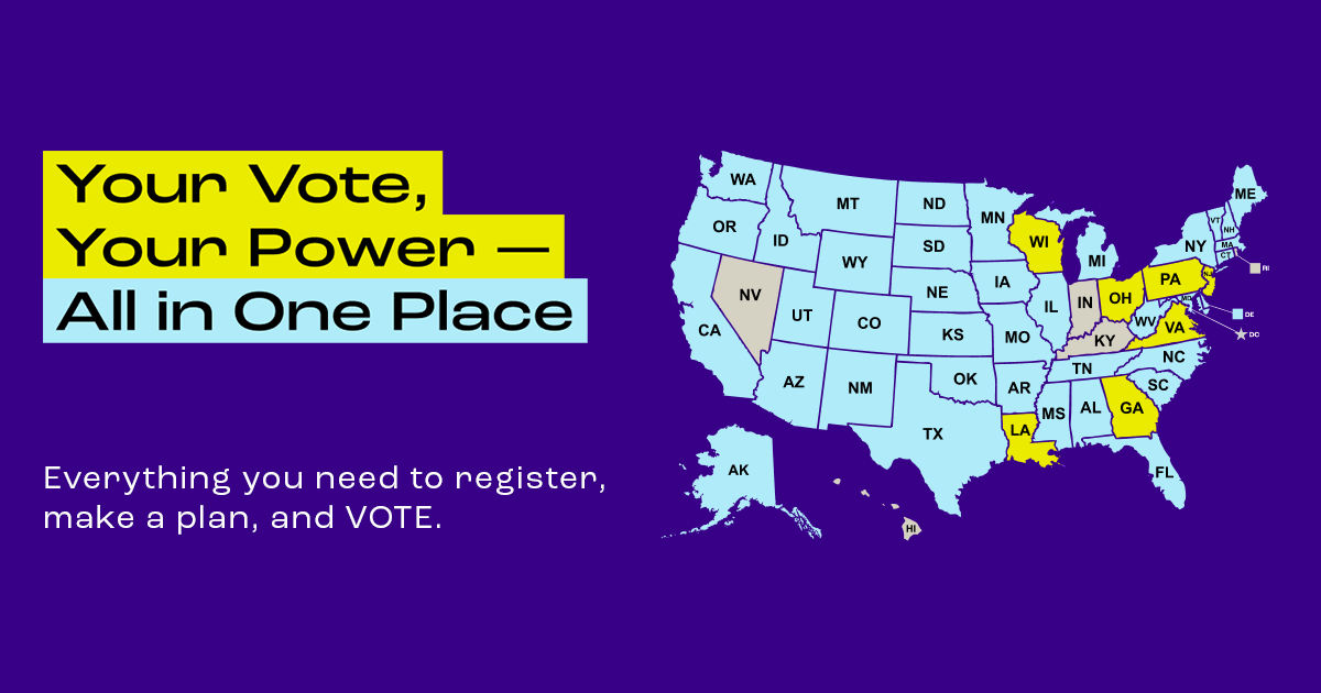 How to Vote in Your State - When We All Vote